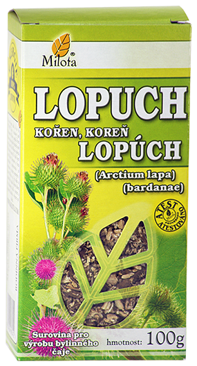 Lopuch větší kořen 100g :: Váš český výrobce čajů, bylinek a tinktur ...