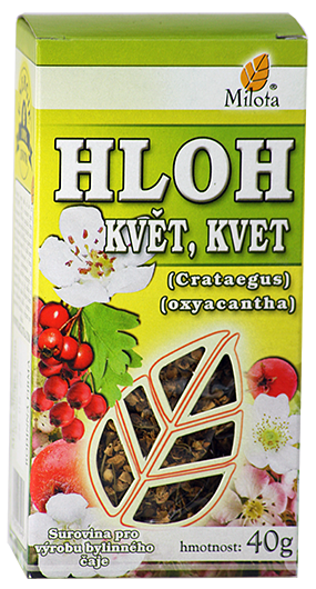 Hloh obecný květ 40g :: Váš český výrobce čajů, bylinek a tinktur | Milota